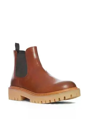 Prada Leather Chelsea Boots