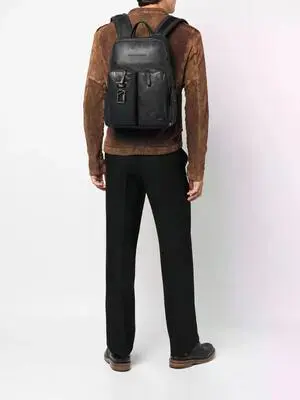 PIQUADRO De-bossed Logo Detail Backpack