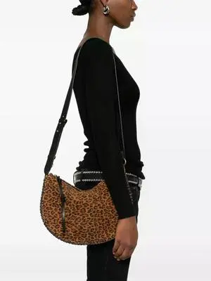 Isabel Marant Étoile Oskan Soft Zip Shoulder Bag - Brown