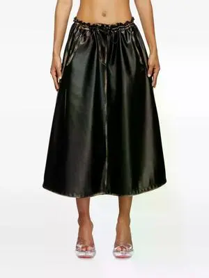 DIESEL® O-blivion Elasticated-waistband Midi Skirt