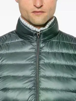 Herno Quilted Sleeveless Vest - Blue