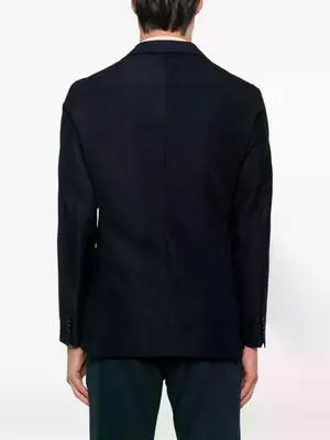 BOSS Double-breasted Jacket - Blue