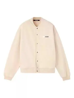 Jacquemus Gros Grain Button-fastening Logo-plaque Cardigan