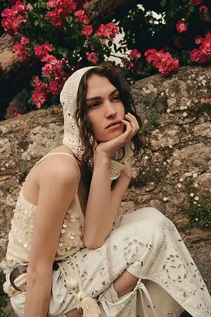 Free People Eira Crochet Balabonnet - Ivory