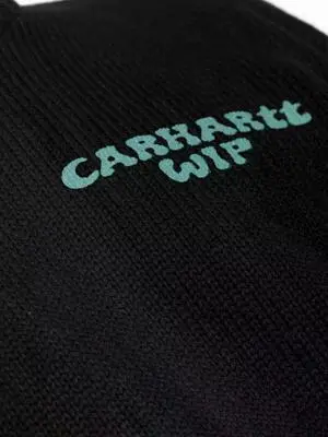 Carhartt Work In Progress Logo-embroidered Ribbed Knit Sweater
