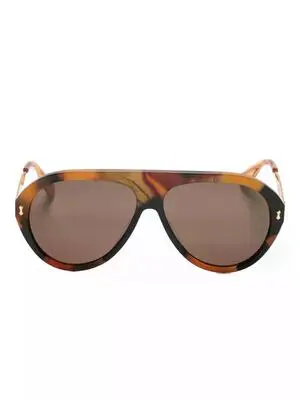 Gucci Navigator-frame Sunglasses