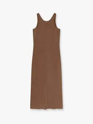 Max Mara Aceri Virgin Wool Long Dress