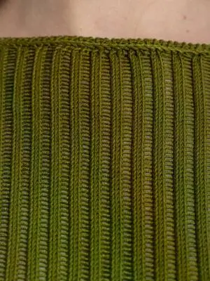 Theory Ribbed Pima Cotton Sweater - Green