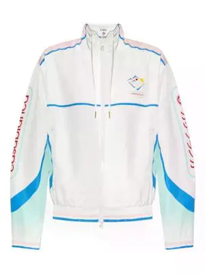 Casablanca Casa Sportif Windbreaker Jacket - White