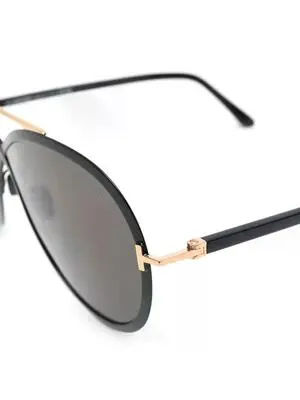 TOM FORD Round-frame Oversize Sunglasses