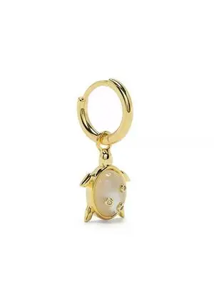 ESHVI 18kt -plated Single Turtle Earring