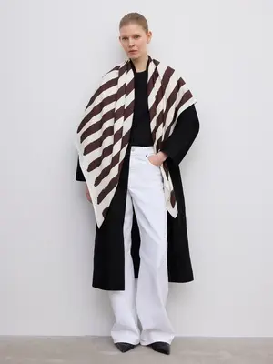 HOUSE OF DAGMAR Large Silk Scarf
