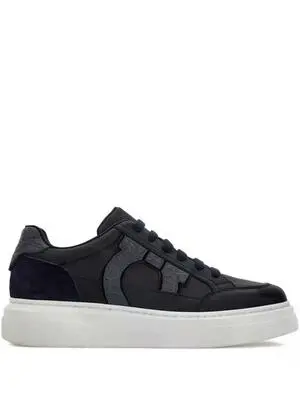 Ferragamo Contrast Stitching Sneakers For Men