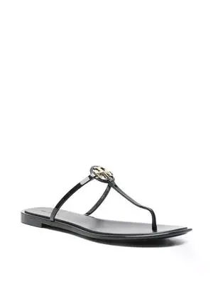 Tory Burch Mini Miller Jelly Sandals - Black