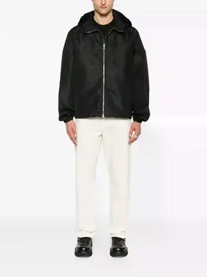 Givenchy Zip-up Hooded Jacket - Black
