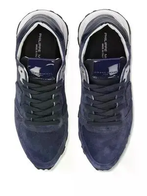 Philippe Model Tropez Haute Sneakers - Blue