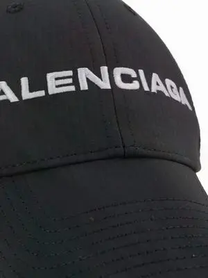 Balenciaga Logo-embroidered Baseball Cap