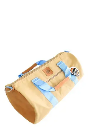 JUBILEE TRADING CO. Samburu Duffel Bag - Tan And Blue