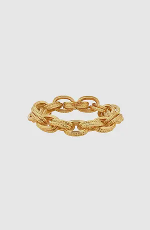 ANINE BING Double Link Chain Bracelet