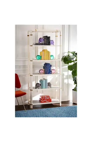 Jonathan Adler Globo Bookends - Blue