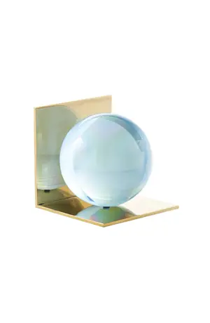 Jonathan Adler Globo Bookends - Blue