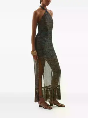 TALLER MARMO Estia Halterneck Dress