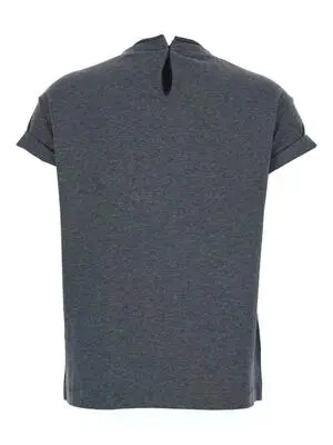 Brunello Cucinelli Mélange Crew Neck T-shirt
