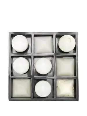 Jonathan Adler Como Tic-tac-toe Set - Black