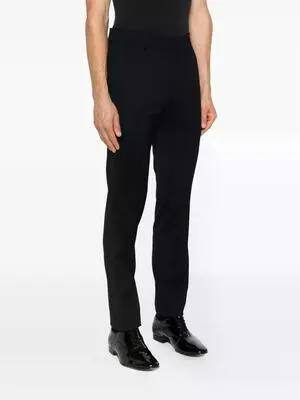John Richmond Raw-edge Wool Trousers