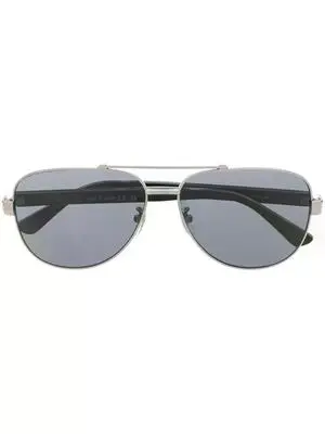 Gucci Round-frame Sunglasses - Silver