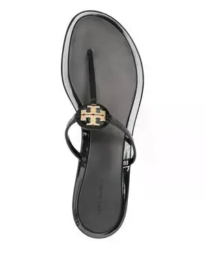 Tory Burch Mini Miller Jelly Sandals - Black