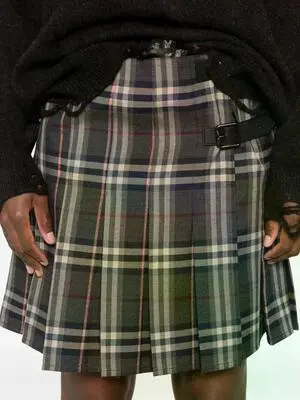 Burberry Wool Mini Skirt