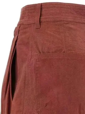 Isabel Marant Étoile Drawstring High-waist Pleated Shorts