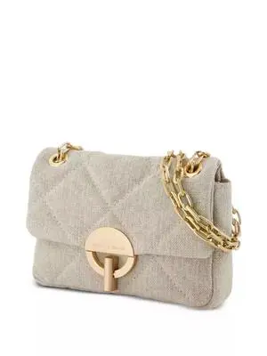 Vanessa Bruno Linen Quilted Shoulder Bag - Neutrals