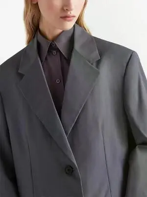 Prada Single-breasted Cotton Coat