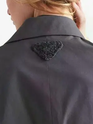Prada Single-breasted Cotton Coat