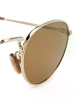 DB EYEWEAR BY DAVID BECKHAM Round Frame Sunglasses
