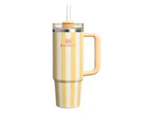 STANLEY Flowstate Quencher 30oz Tumbler - Butter Cabana Gloss