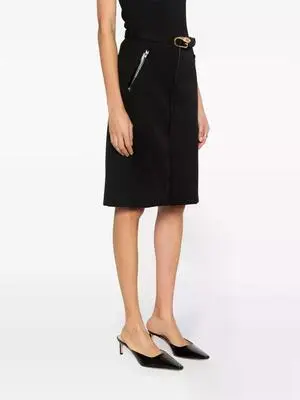 Gucci High-waisted Wool Skirt
