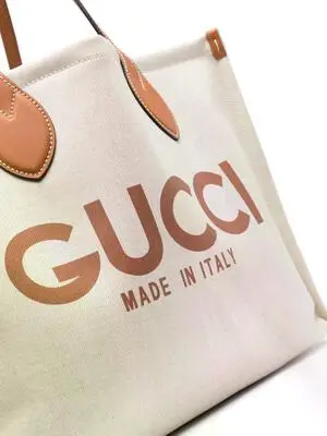 Gucci Logo-print Tote Bag