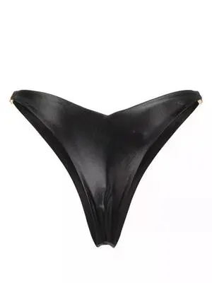 Gcds Logo-hardware Bikini Bottoms - Black