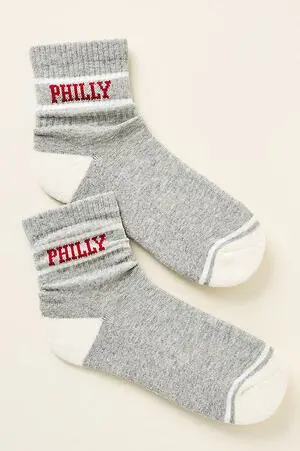 DAILY PRACTICE BY ANTHROPOLOGIE City Socks Philly