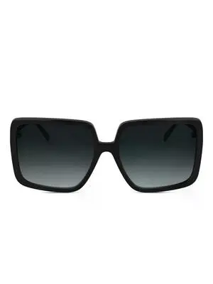 Karl Lagerfeld Rectangle-frame Sunglasses - Black