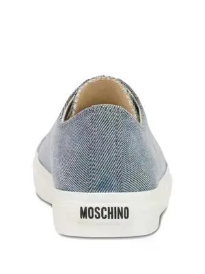 Moschino Denim Sneakers - Blue