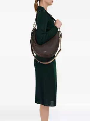 FERRAGAMO Leather Shoulder Bag - Brown