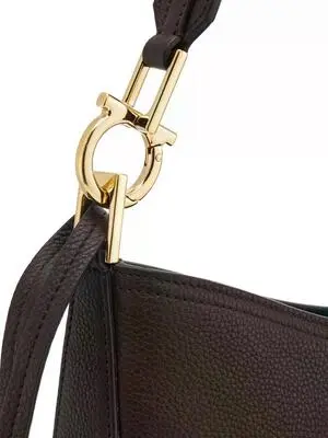FERRAGAMO Leather Shoulder Bag - Brown