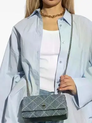 Marc Jacobs The Quilted Small Dual Chain Crossbody Bag