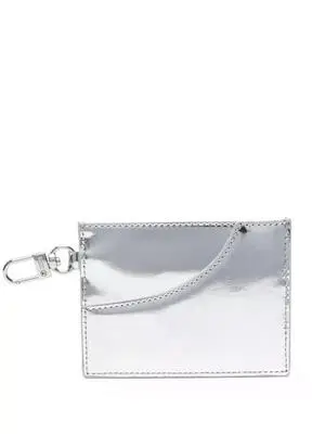 Gcds Comma Mirror Leather Card Holder