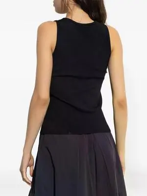 Balenciaga Nano Bb Tank Top - Black