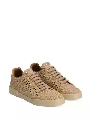 Dolce & Gabbana Portofino Low-top Sneakers - Neutrals